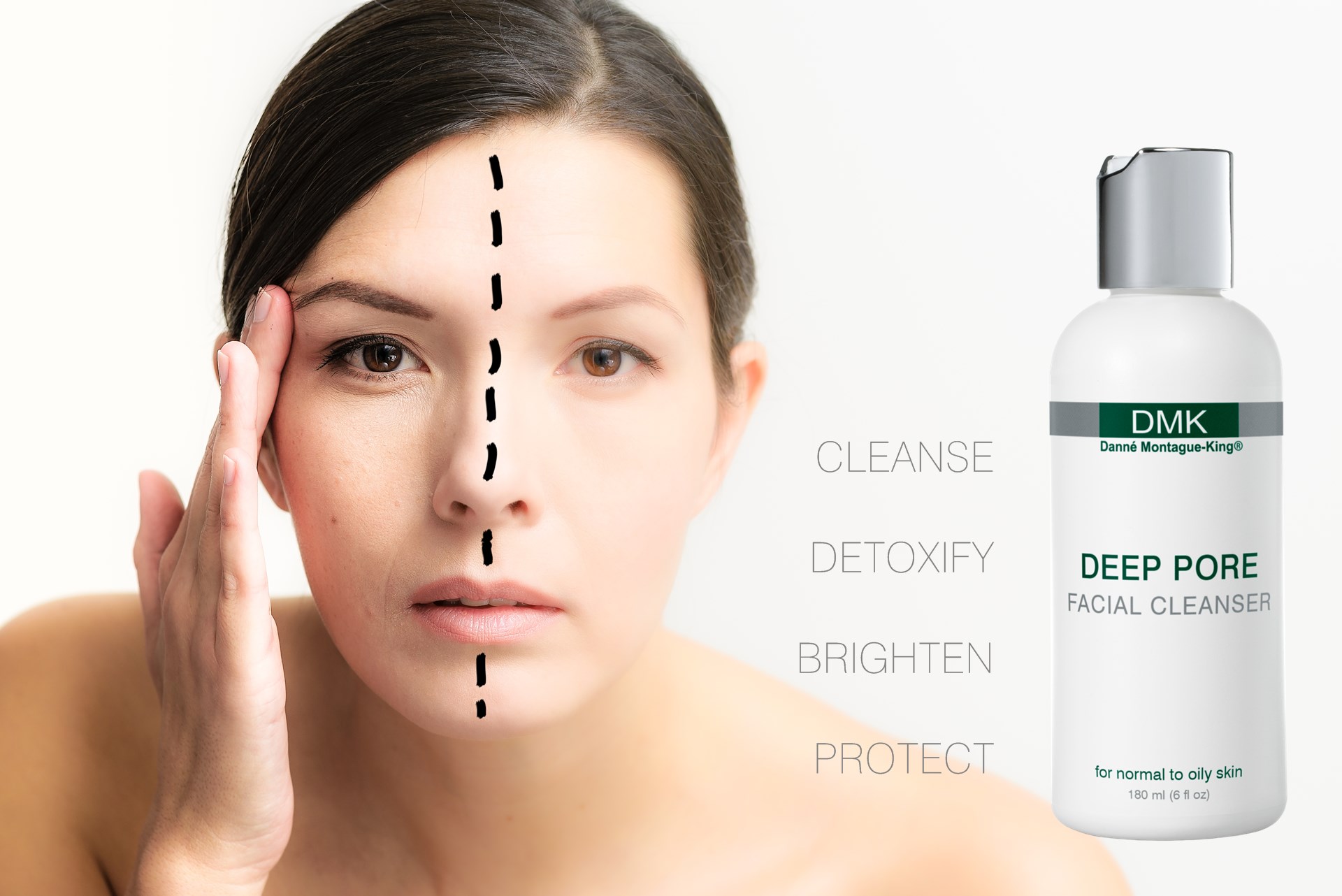 DEEP PORE CLEANSER 60ML, 180ML- Làm sạch và thông thoáng từng lang lông ...