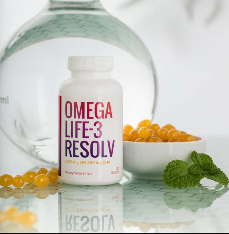 Omega Life - 3 Resolv Thực Phẩm Bảo Vệ Sức Khỏe 120 viên - Mỹ Phẩm DMK